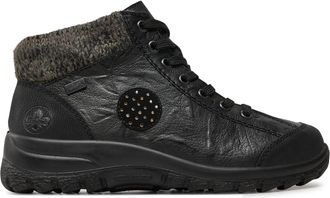 Rieker Schnürschuhe Rieker L7110-01 Schwarz