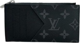 Louis Vuitton Portefeuille Monogram Eclipse Pre-owned - Homme - Pre-owned - Noir - Taille: ONE Size