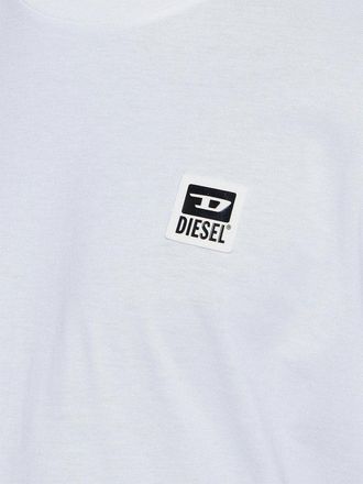 Diesel Rundhalsshirt Regular Fit Logo Shirt - T-JUST-K30