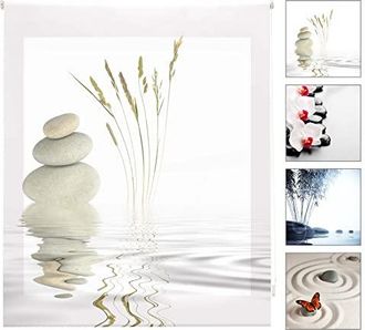 Blindecor w-z-14991 Rollo lichtdurchlässig, Motiv in Digitaldruck, 150 x 180 cm