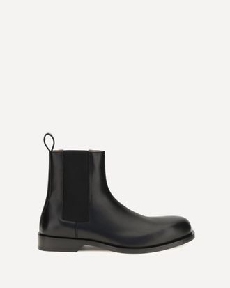 Loewe Bobine Chelsea ankle Boots in polished calfskin Male 42