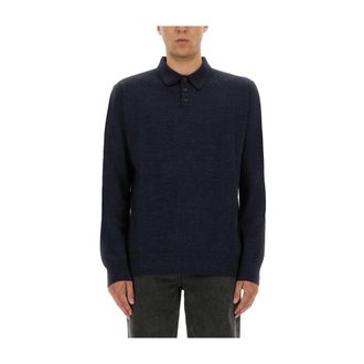 Maison Margiela Homme, Tops, Bleu, Taille: M Polo Chemises
