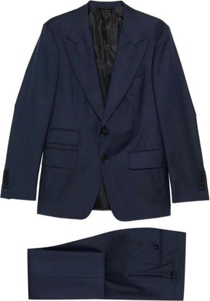Tom Ford Homme, Costumes, Bleu, Taille: S Costume Shelton Crois&eacute;