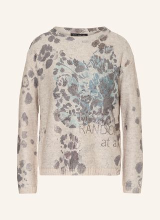 Betty Barclay Pullover Mit Glitzergarn Und Nieten beige