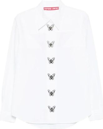 Chopova Lowena Femme, Blouses et Chemises, Blanc, Taille: 40 FR Shirt