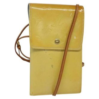 Louis Vuitton Pre-owned Cuir petite-maroquinerie - Femme - Pre-owned - Jaune - Taille: ONE Size