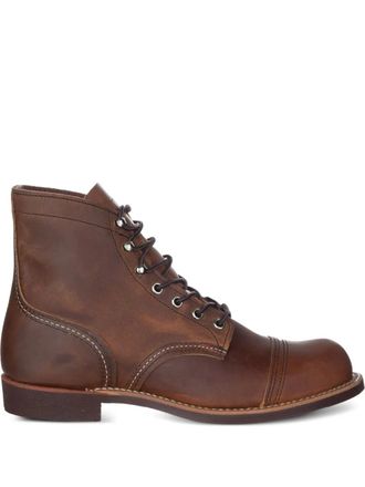 Red Wing Shoes bottines Iron Ranger - Marron