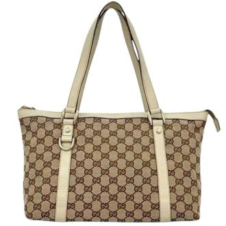 Gucci Pre-owned Vintage Tote Bag - - Pre-owned - Damen - Beige - ONE SIZE