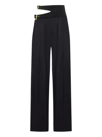 Chlo&eacute; pantalon &agrave; taille haute - Noir