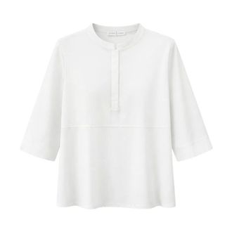 Jane Lushka Damen, Blusen & Hemden, Wei&szlig;, SGr&ouml;&szlig;e