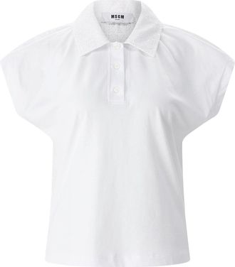 Msgm Shirt mit Stickereien