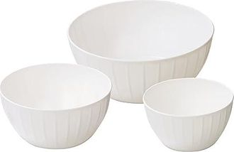 Tescoma Kunststoffschüssel DELÍCIA, Set, 3-tlg., weiß