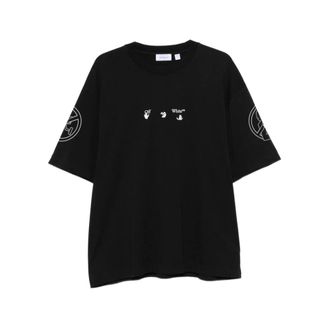 Off-white T-shirt Industrial Arrow - Homme - Tops - Noir - Taille: L