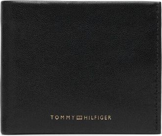 Tommy Hilfiger Geldb&ouml;rse Th Seasonal Mini Cc Wallet AM0AM14799 Schwarz