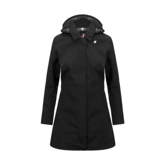 K-Way Femme, Manteaux, Noir, Taille: 40 FR Mathy Bonded Jersey