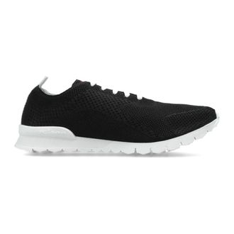Kiton Fits Knit Sneakers - - Shoes - Herren - Schwarzk - 41 1/2 EU