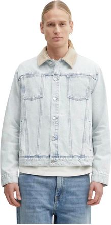 Dr&ocirc;le de Monsieur Homme, Vestes, Bleu, Taille: XL Denim Vestes