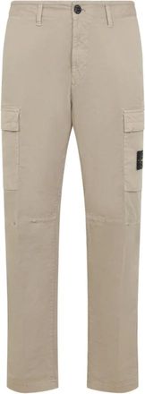Stone Island Homme, Pantalons, Beige, Taille: W32 Pantalon Cargo
