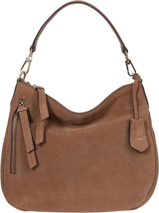 Abro Abro Hobo Bags - Beutel JUNA - Gr. unisize - in Cognacbraun - f&uuml;r Damen