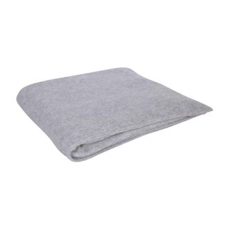 Blanca Vita Rectangular Stole 136 Gris C.mo - - Accessories - Damen - Grau - ONE SIZE
