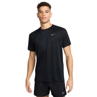 Nike Oberteil f&uuml;r Herren, Laufen (Schwarz)