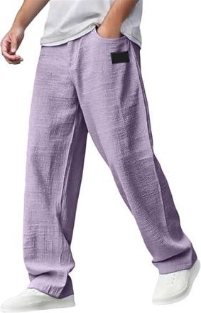 Generic Jogging Homme Pantalon Jogging Homme Pantalon Survetement Homme Confortable Classique - Pantalon L&eacute;ger Homme avec Logo Brod&eacute; Et Cordon - Ample pour Ac