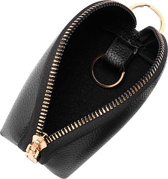 Yardwe PU Leder Schlüsselhalter mit Sicherem Verschluss Geräumiges Schlüsseltasche für Autoschlüssel Multifunktionales Key Case für Herren und Damen Weiches 