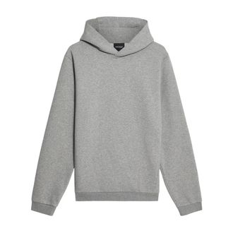 Lyle & Scott Logo Brushback Pullover Hoodie - - Sweatshirts & Hoodies - Herren - Grau - S
