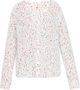 Izia Strickjacke Frauen cremewei&szlig; mehrfarbig