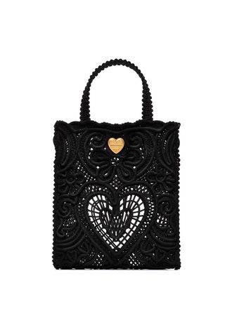 Dolce & Gabbana petit sac cabas Beatrice - Noir