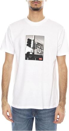Obey Homme, Tops, Blanc, Taille: XL T-Chemises