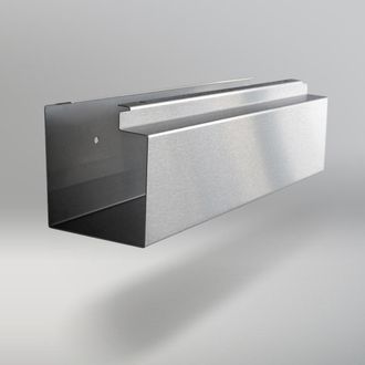 Radius Zeitungsrolle Edelstahl eckig Letterman 505 L