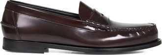 Churchs penny-slot stitched loafers - Braun