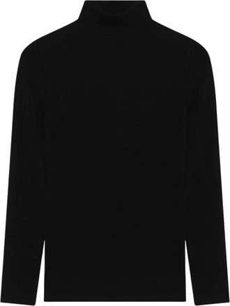 Toteme Kompakter Jersey-Rollkragenpullover - - Knitwear - Damen - Schwarzk - M/L