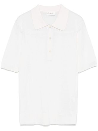 P.A.R.O.S.H. polo en maille fine - Blanc