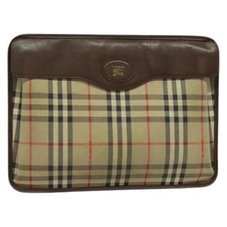 Burberry Pre-owned Clutch Bag - - Pre-owned - Damen - Beige - ONE SIZE