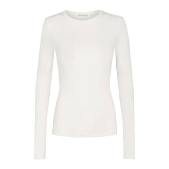 Sofie Schnoor Femme, Tops, Blanc, Taille: 44 FR Chemisier Blanc Ajust&eacute; &agrave; Manches Longues