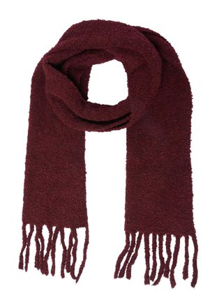 s.Oliver Schal in Boucl&eacute;-Optik mit Fransen