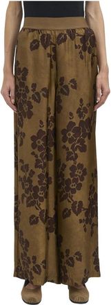 Uma Wang Pansy Hose - - Trousers - Damen - Braun - XS