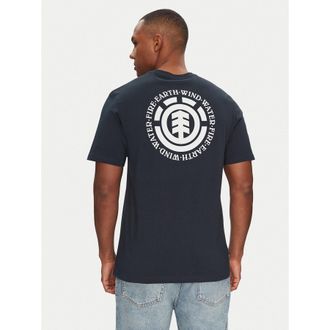Element T-Shirt ELYZT00490 Dunkelblau Regular Fit