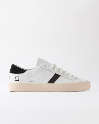 D.A.T.E. hill low calf white-black