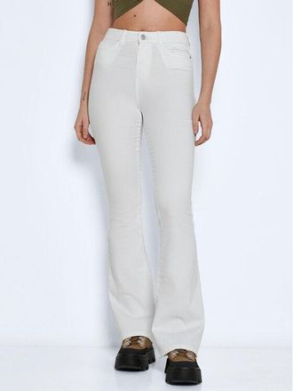 Noisy May Jeans Sallie 27019305 Wei&szlig; Slim Fit