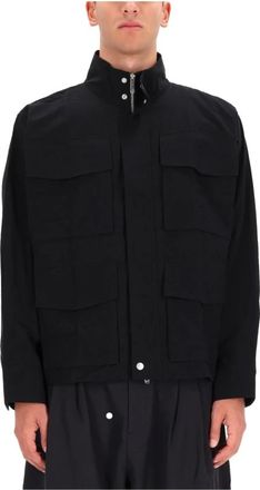 STUDIO NICHOLSON Homme, Vestes, Noir, Taille: L Vista Jacket