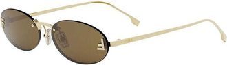 Fendi FE4075US Sunglasses - Gold