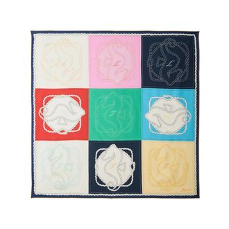 Jacquemus unisex, Accessoires, Multicolore, Taille: ONE Size Le Grand Foulard Hippocampe