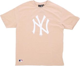 New Era MLB League Essential Tee Neyyan - - Tops - Herren - Beige - XL