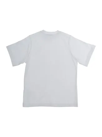Dsquared2 Boys Crew Neck T-Shirt White Cotton T-Shirts And Polos
