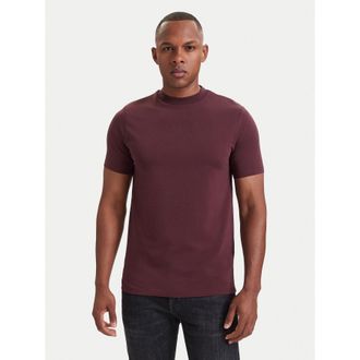 Karl Lagerfeld T-Shirt 755040 564235 Dunkelrot Regular Fit