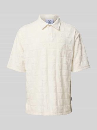 Carlo Colucci Regular Fit Poloshirt mit Knopfleiste Modell BEACHWEAR