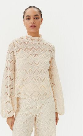 Twin-Set Bluse 251TP2404 Beige Regular Fit